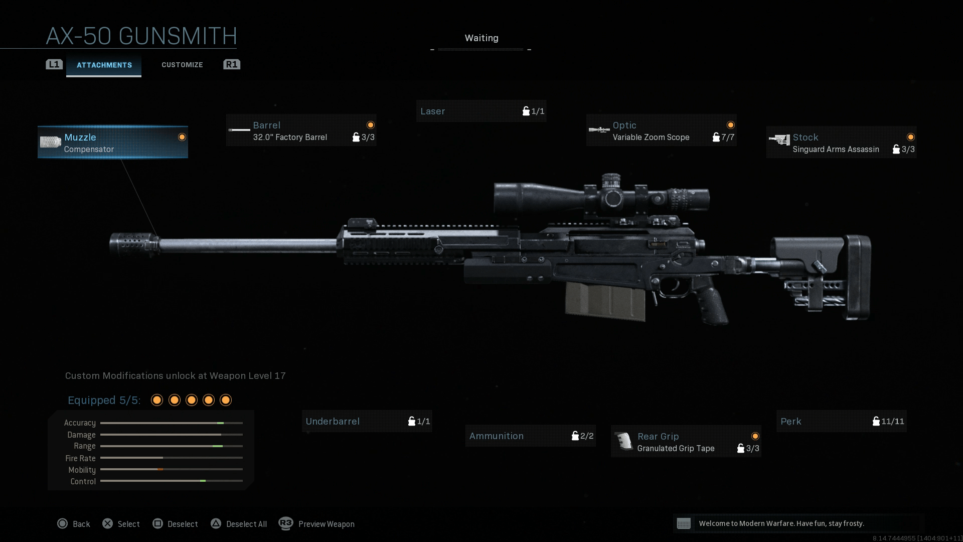 Call of Duty Warzone : Sniper AX50, accesoires et équipement pour ...