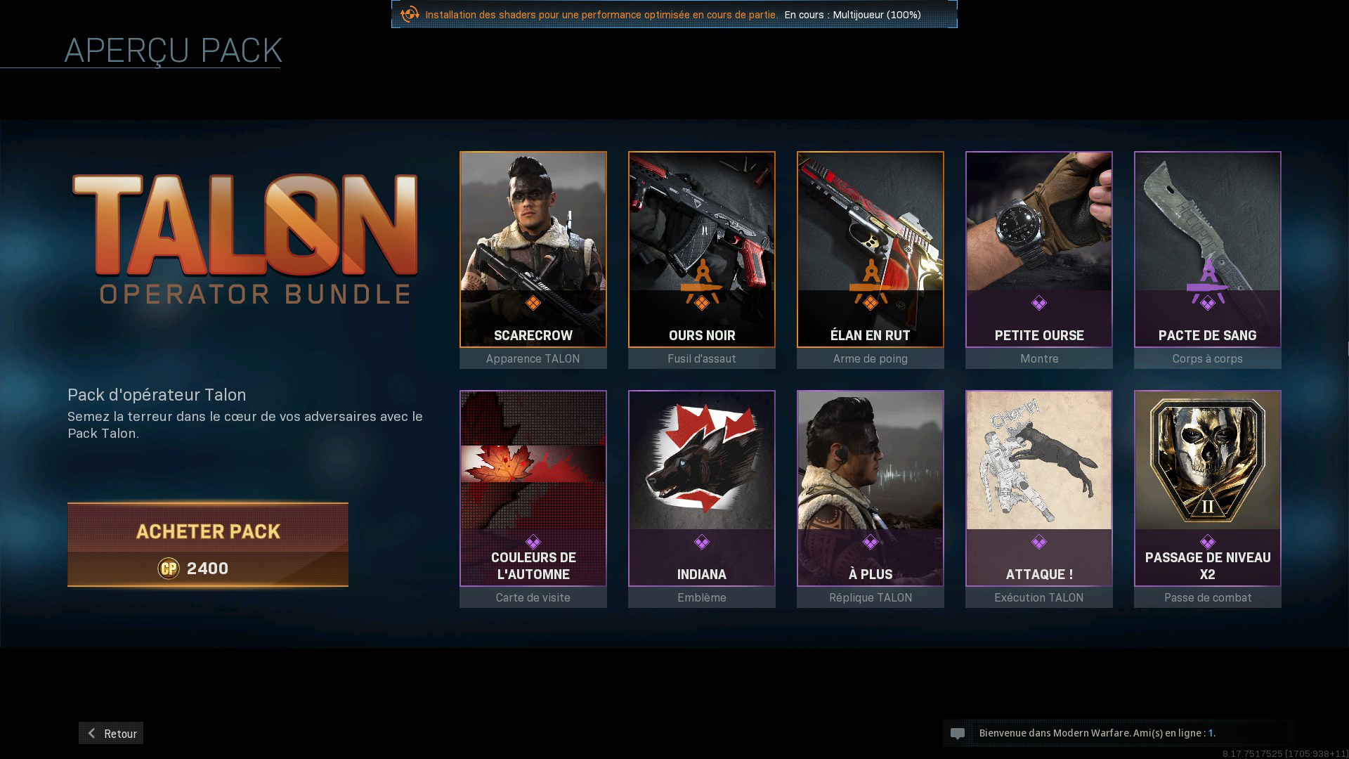 Call of Duty Warzone : Talon, nouvel opérateur sur Modern Warfare ...