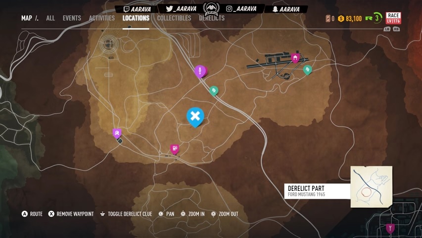 Need For Speed : Payback - Trouver les morceaux d'épave de la Ford ...