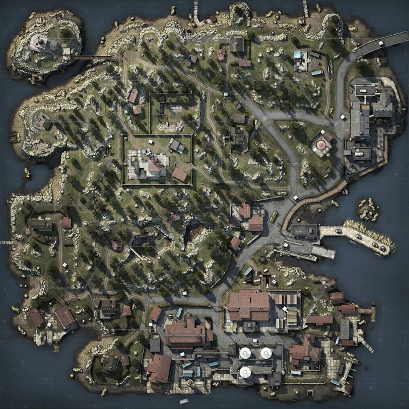 CS:GO Danger Zone : Carte du Battle Royale de Counter Strike: Global ...