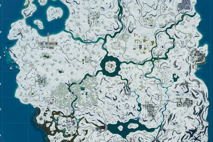 Fortnite Neige : Nouvelle carte, la map va être enneigée pour Noël ...