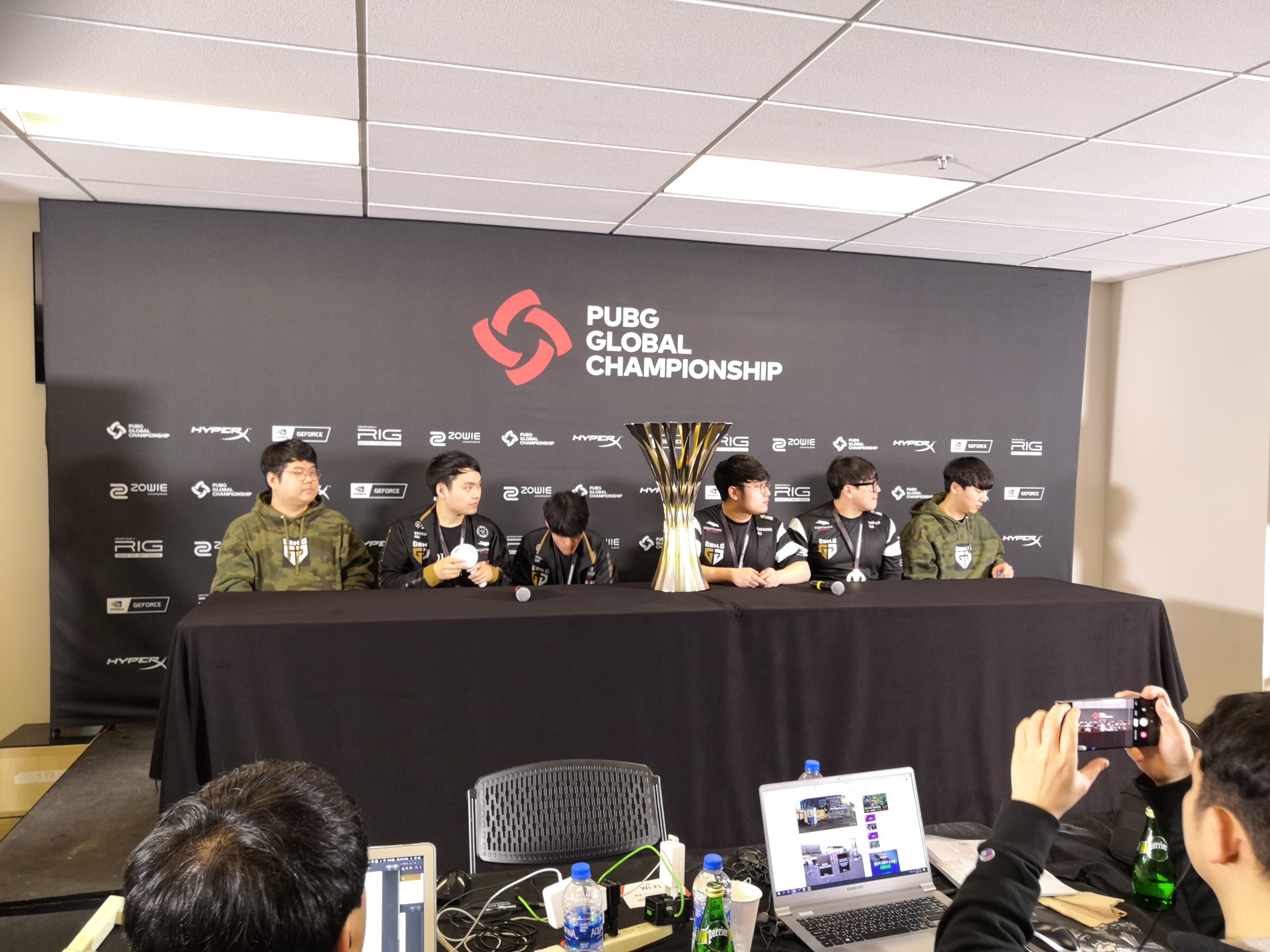 PGC 2019 sur PUBG : Gen.G, conférence de presse des vainqueurs - Breakflip