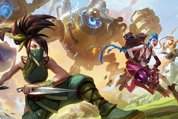 Cinématique et Gameplay de Wild Rift, le jeu se dévoile avec Jinx ...
