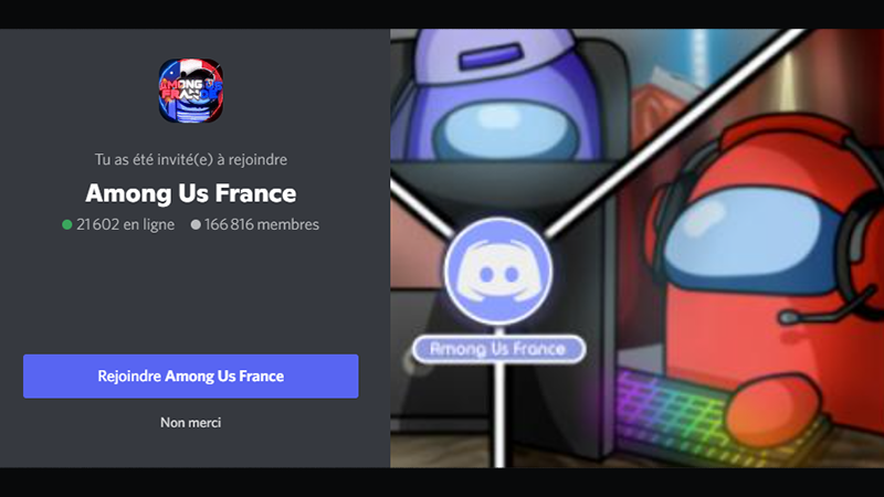 Among Us France Discord, comment rejoindre un serveur francophone ...
