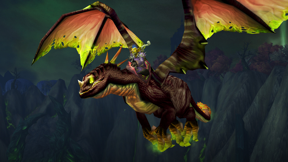 Gangredrake WoW : la monture TGC du Feldrake bientôt disponible ...