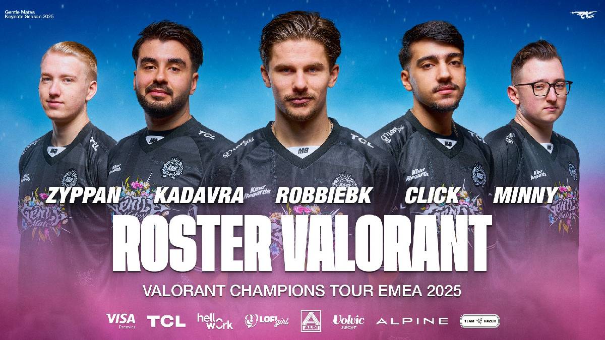 Roster M8 VALORANT : une nouvelle équipe qui promet de voir la vie en rose ! - Breakflip