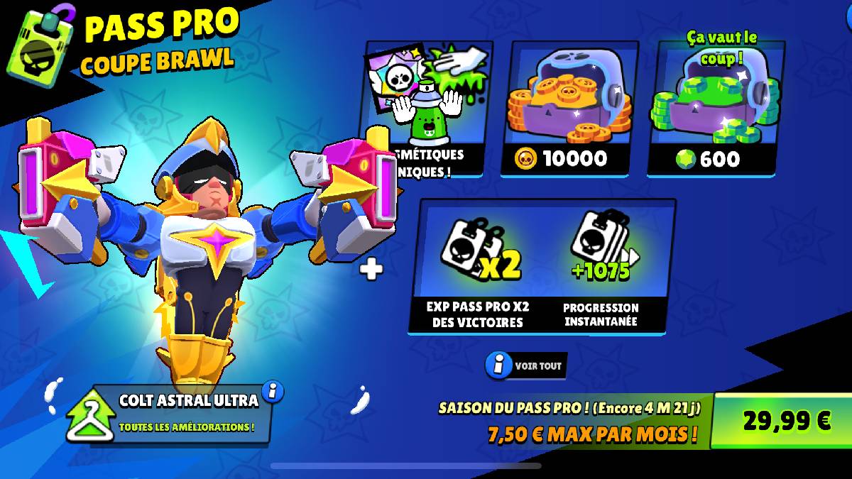 Brawl Stars : est-ce rentable d'acheter le Pass Pro Coupe Brawl ? On ...