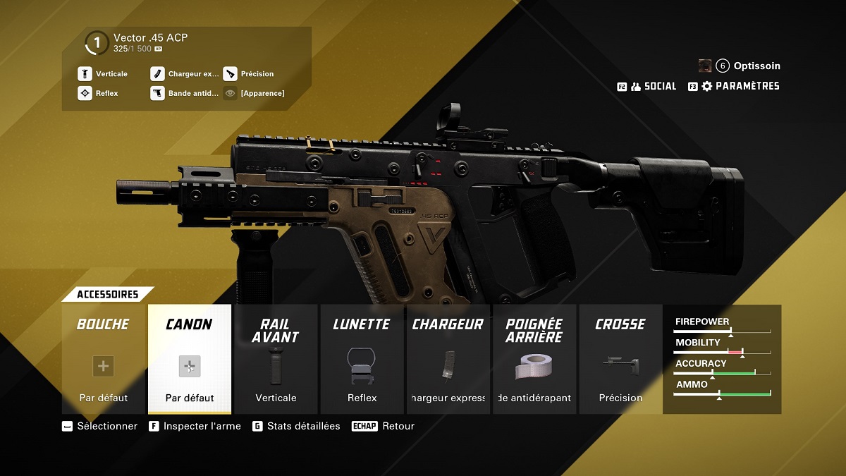 Classe Vector .45 ACP XDefiant : les meilleurs accessoires et build sur ...