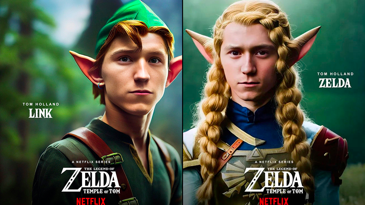 Tom Holland Zelda Live Action : l'acteur va t-il incarner Link ...