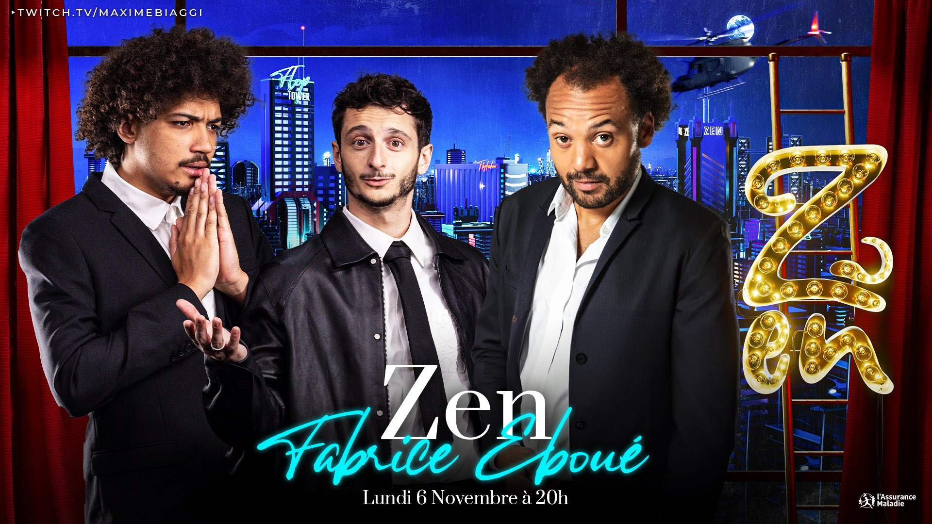 Zen reçoit Fabrice Éboué sur son plateau ! Où regarder l'émission et le ...