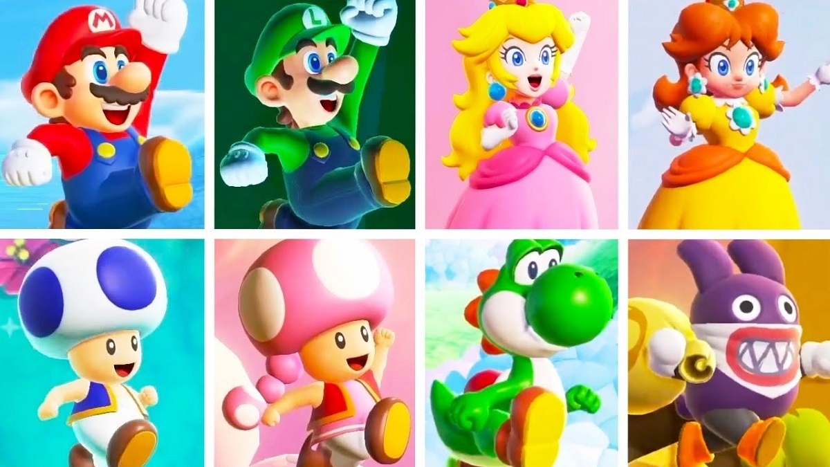 Super Mario Bros Wonder Comportera Personnages Jouables Hot Sex Picture
