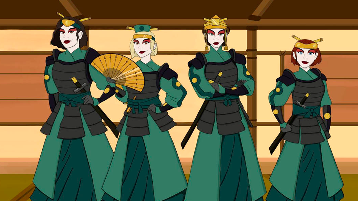 C'est quoi les guerrières Kyoshi dans le Live Action d'Avatar sur ...