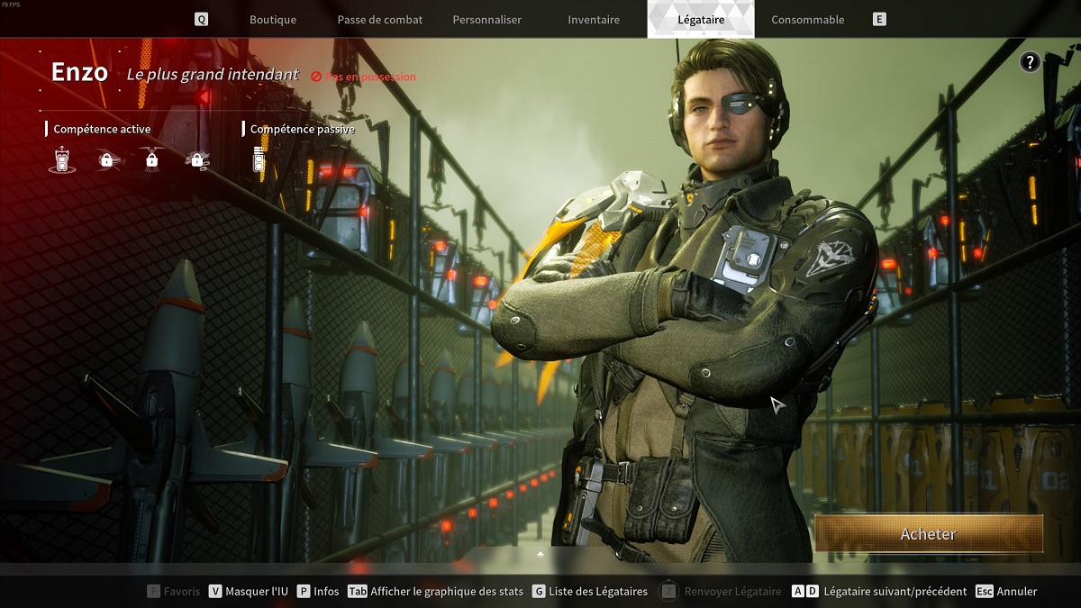 Enzo Build : quel équipement choisir pour ce légataire dans The First ...