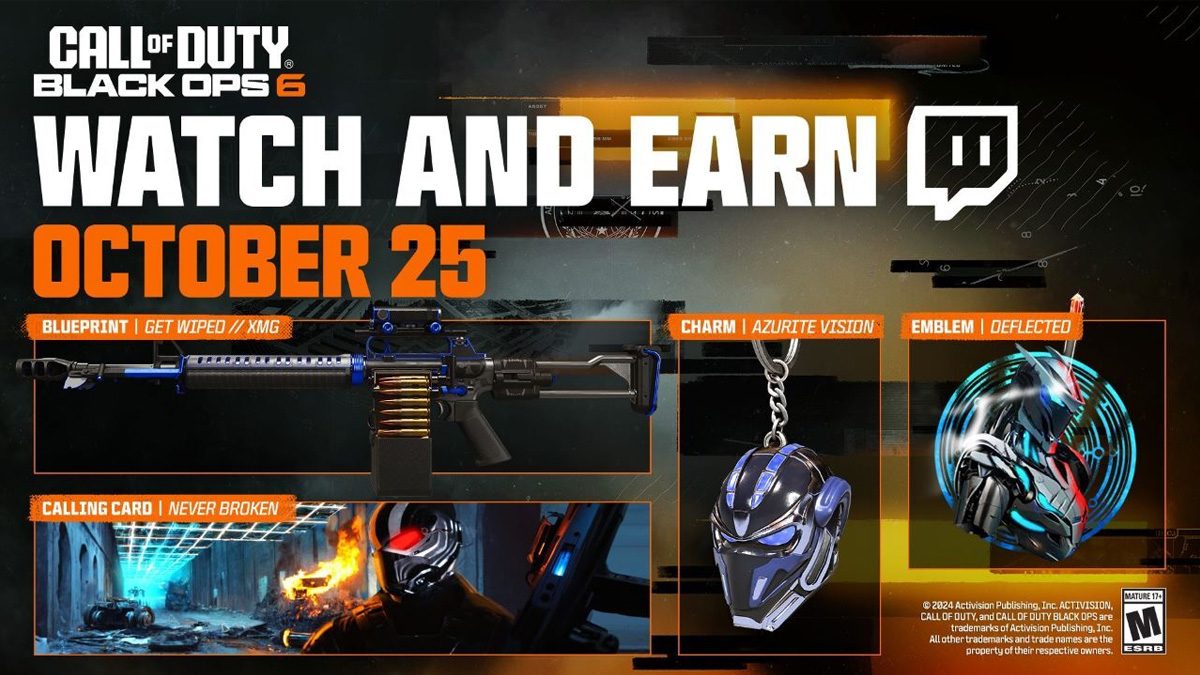 Azurite Vision BO6 : comment récupérer les Twitch Drops pour le lancement de Black Ops 6 ...
