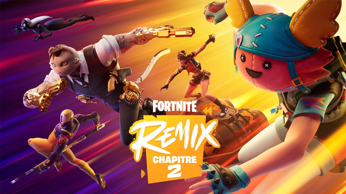 Passe de combat chapitre 2 Remix de Fortnite, quels sont les skins et récompenses ? - Breakflip