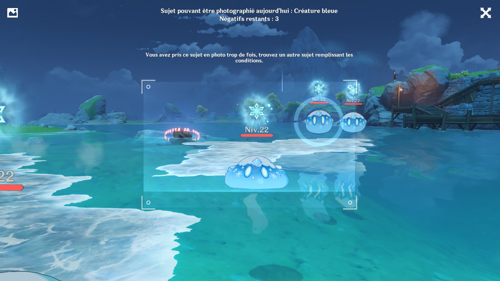 Genshin Impact Créature bleue, que faut-il photographier ? - Breakflip