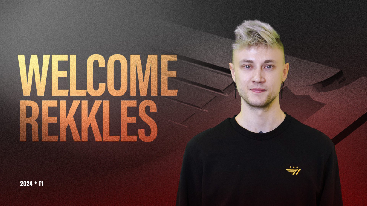 Rekkles rejoint T1 Academy pour le LCK Challengers pour l'année 2024 en temps que support ...