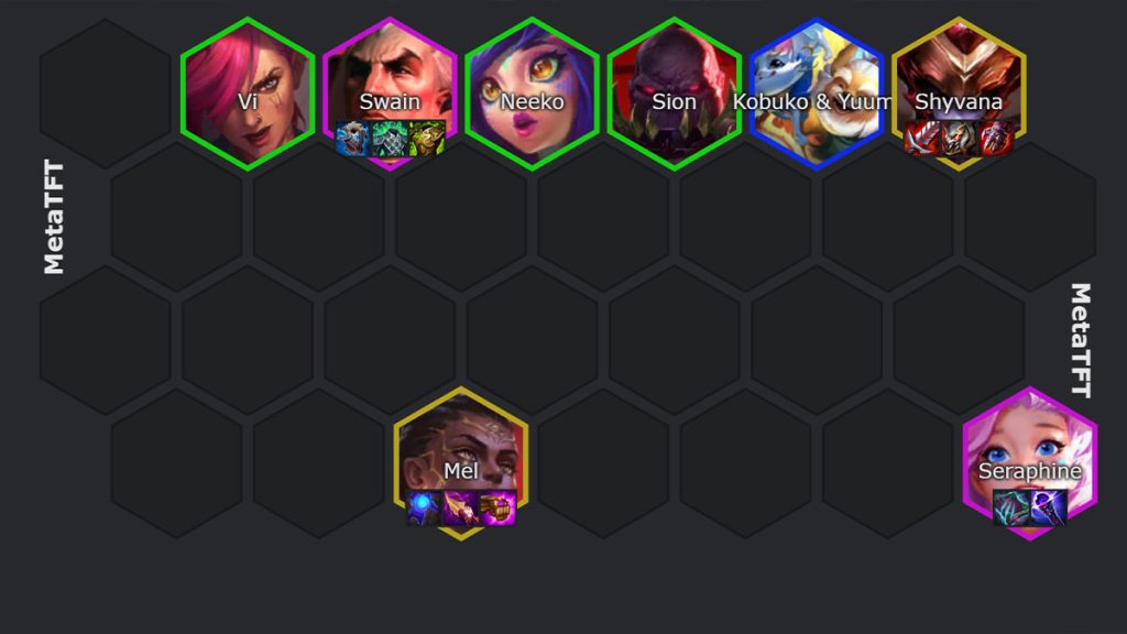 Guide de la compo Mel Flex Fast 9 sur le set 16 de TFT Lore & Legends ...