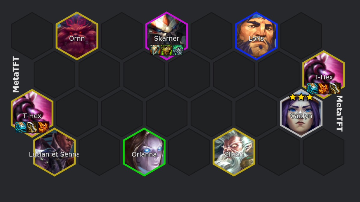 Compo T Hex Piltover sur le set 16 de TFT Lore & Legends - Breakflip