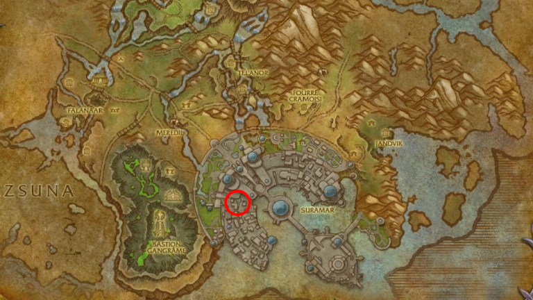 Mynde WoW : Où trouver ce PNJ pour les Décors du Housing de Midnight ...