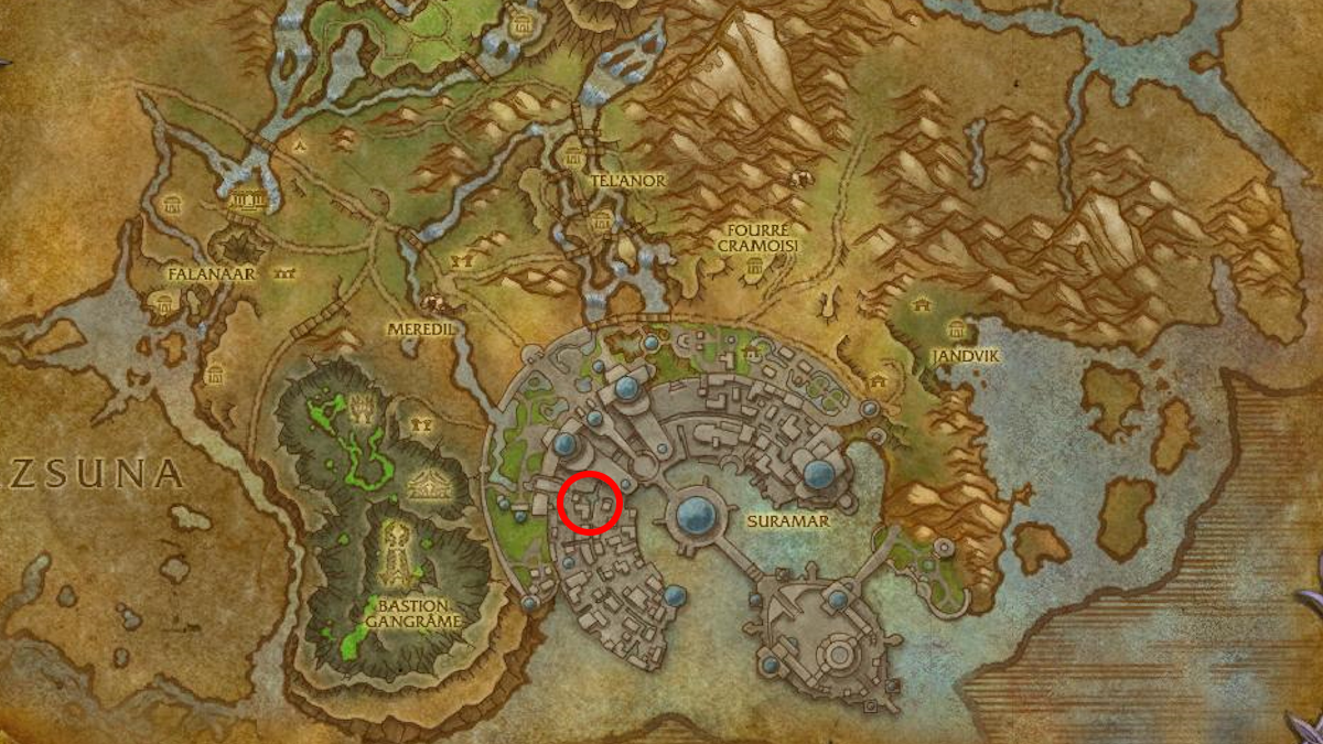 Mynde WoW : Où trouver ce PNJ pour les Décors du Housing de Midnight ...