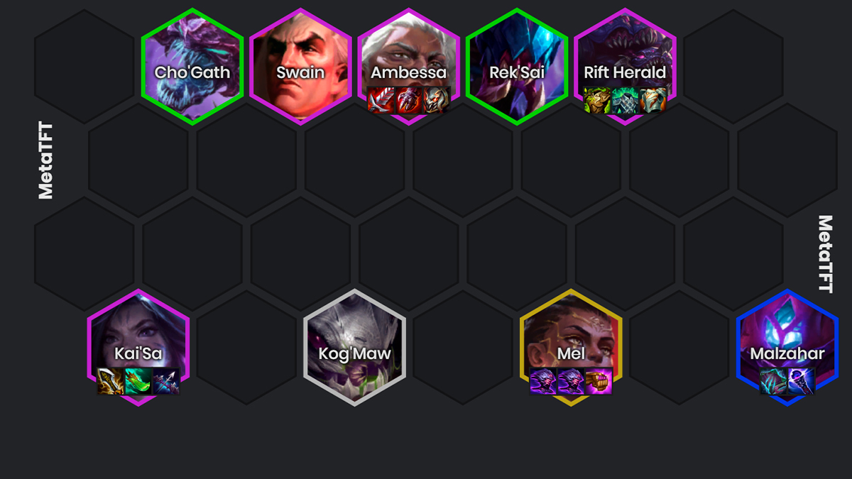 Guide de la compo Néant Baron Nashor au Set 16 de TFT - Breakflip