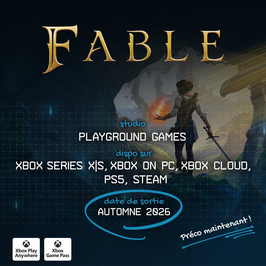 Fable confirme son monde ouvert et sa sortie sur Xbox, PS5 et PC à l ...